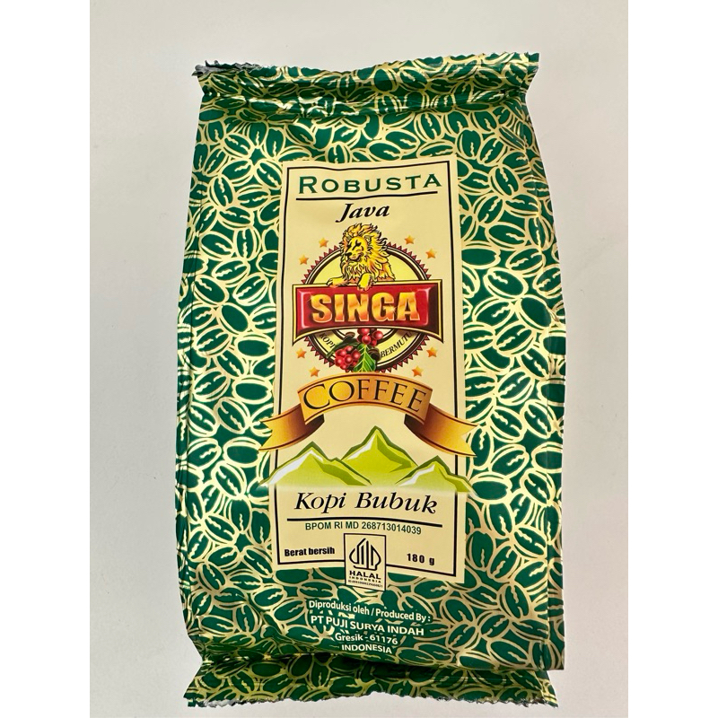 Jual Kopi Singa Robusta 180g | Shopee Indonesia