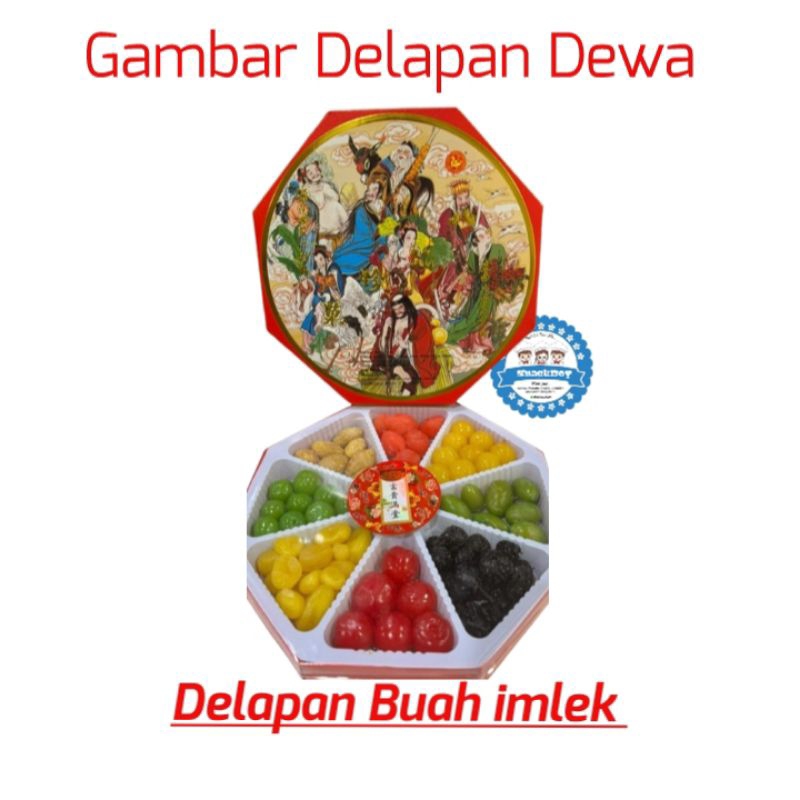 Jual Pa Chen Kuo buah imlek Manisan Aneka Buah 8 buah plum Imlek 2025 ...