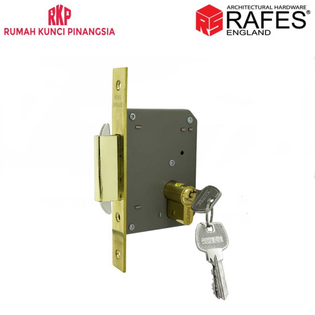 Jual Sliding Door Mortice Lock Bodi Kunci Pintu Geser (Backset 5 cm ...