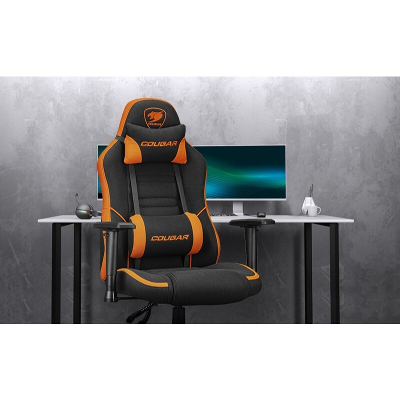 Jual Cougar Kursi Gaming Chair Fusion S 3D Curved Lumbar Recline upto ...