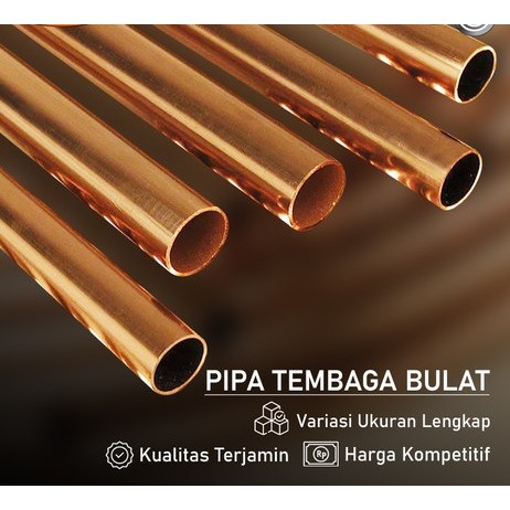 Jual Pipa Tembaga PIPA TEMBAGA 1/2" ( berbagai Ukuran ) | Shopee Indonesia
