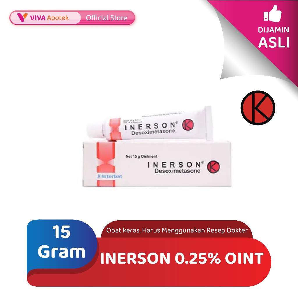 Jual Inerson 0.25% Oint (15 gram) | Shopee Indonesia