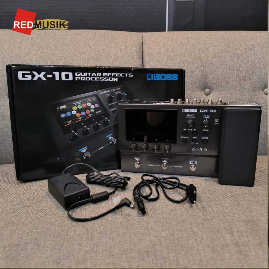 Jual Boss GX-10 Efek Gitar Proccesor GX10 Guitar Effect Proccesor GX 10 ...