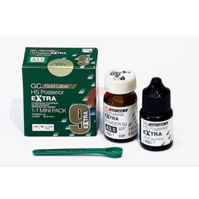 Jual GC GIC FUJI IX MINI PACK HS POSTERIOR GOLD LABEL RESTORATIV | Shopee Indonesia