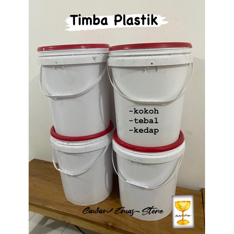 Jual timba bekas / ember bekas food grade / timba kedap / Ember plastik ...