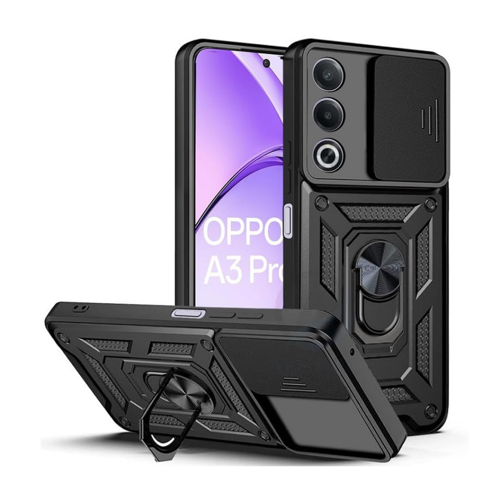 Jual Hard Case Oppo A3 Pro 5G Armor Defence Slide Cover | Shopee Indonesia