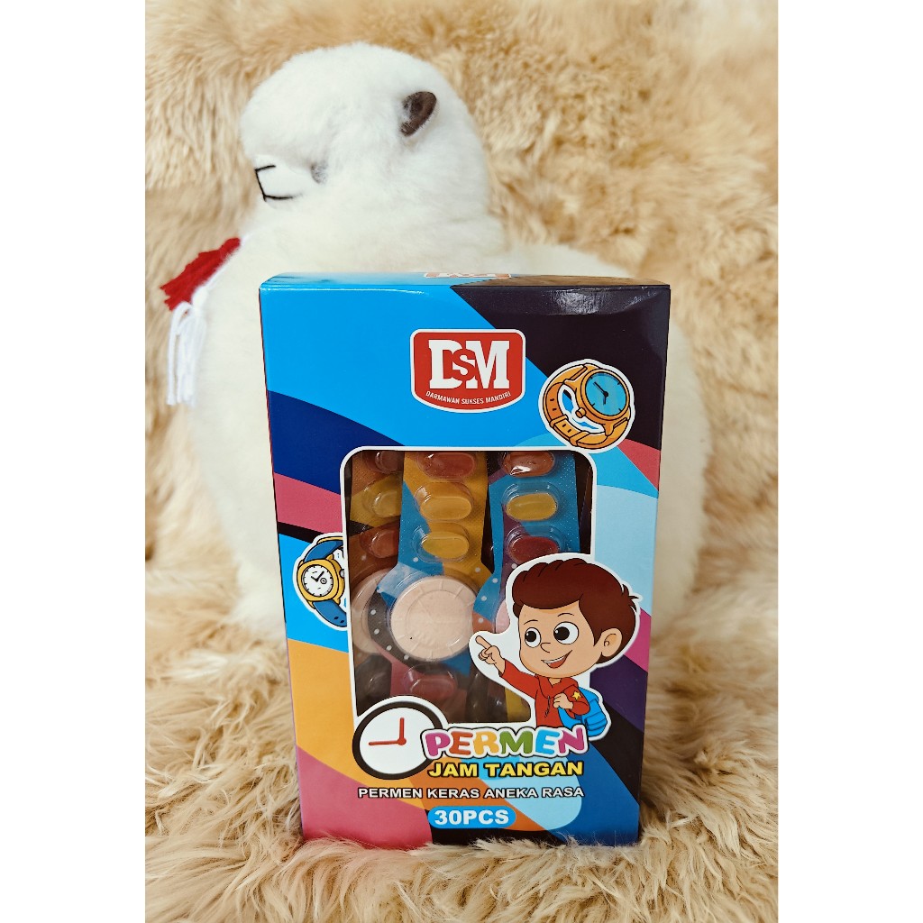 Jual DSM Permen Jam Tangan 30pcs | Shopee Indonesia