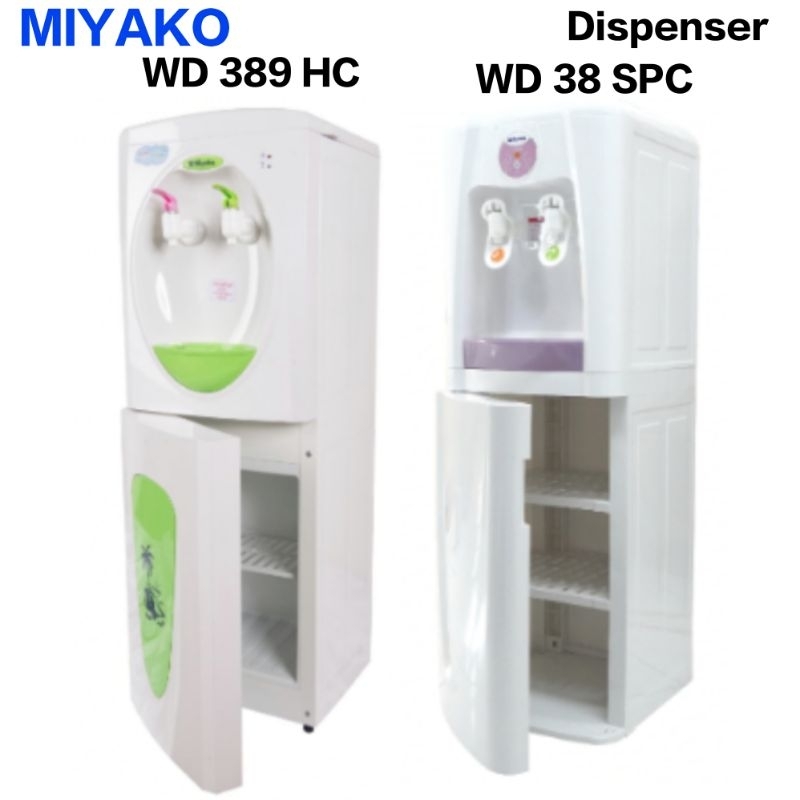 Jual Dispenser Berdiri Miyako Super Hot Dan Cool WD-38 SPC/WD-389 HC ...