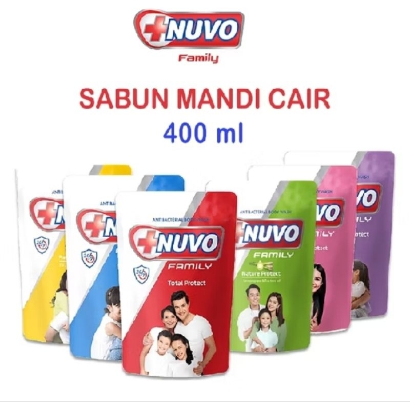 Jual Nuvo Sabun Cair 400 ml | Shopee Indonesia