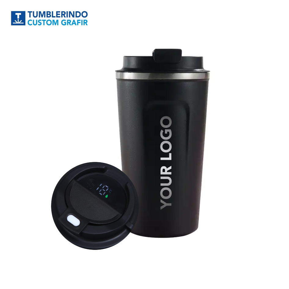 Jual Tumbler Mug Kopi Custom Grafir Laser Stainless Steel Vacuum Tahan ...