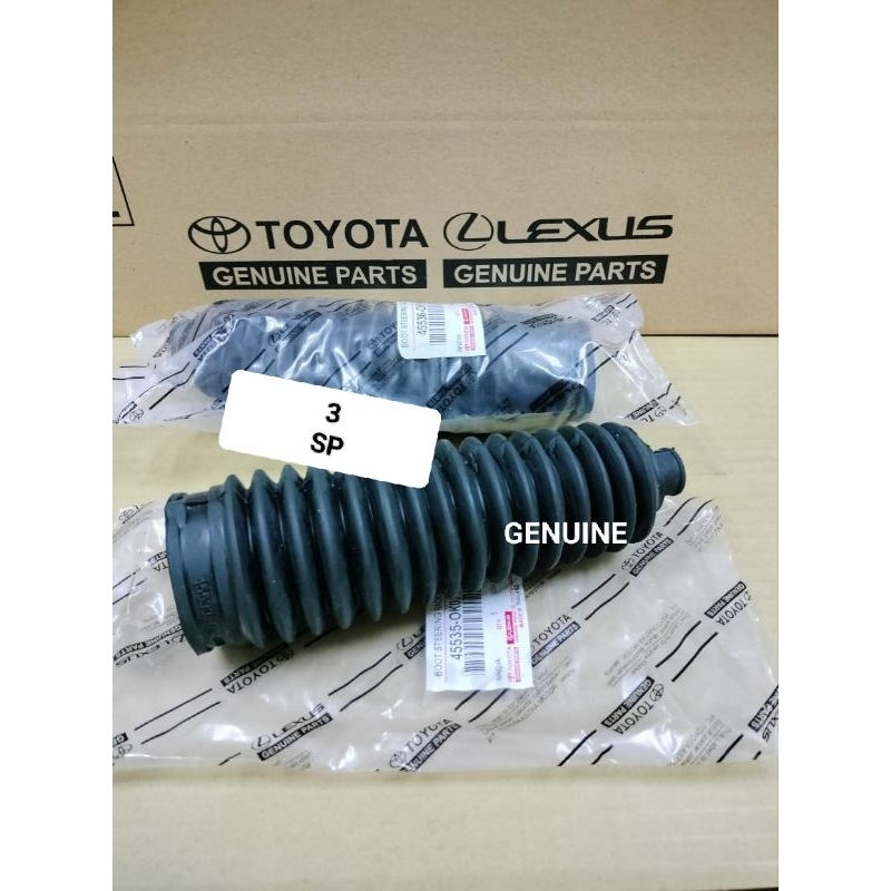 Jual BOOT STEERING RACK TOYOTA INNOVA HILUX FORTUNER TYPE A 1 SET KIRI ...