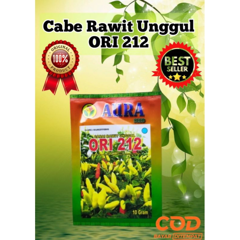 Jual Cabe Rawit Ori 212 kmsn 10 gr, Cabe ORI 212 memenuhi keunggulan ...