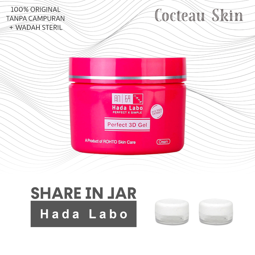 Jual Share in Jar Hada Labo Hadalabo Perfect 3D Gel Moisturizer ...