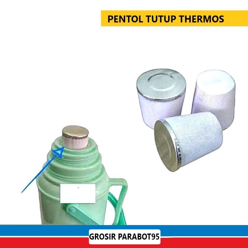 Jual Pentol Tutup Termos /Tutup Termos Air Panas / Tutup Gabus termos 1 ...