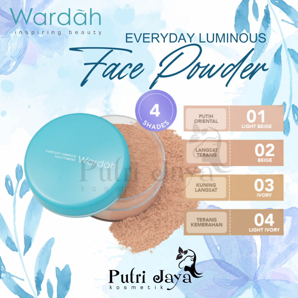 Jual WARDAH Everyday Luminous Face Powder | 30gr | Bedak Tabur | Shopee ...