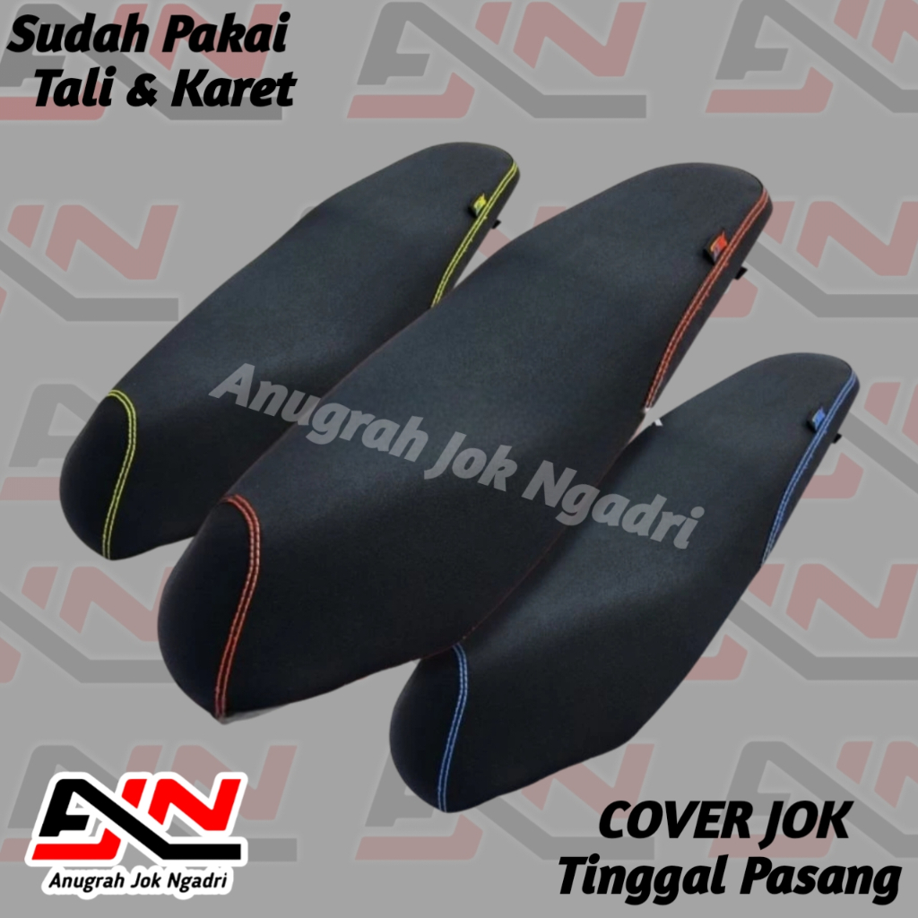 Jual Cover Sarung Jok Motor Polos Tekstur Amplas Tinggal Pasang Variasi ...