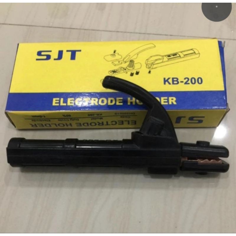 Jual tang las SJT 200ampere / stang las listrik 200a electrodes holder travo kecil KB-200 SJT ...