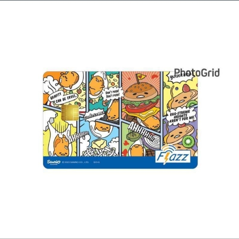 Jual Kartu Flazz Gudetama Warner Bros Limited Edition GEN 2 E-toll ...