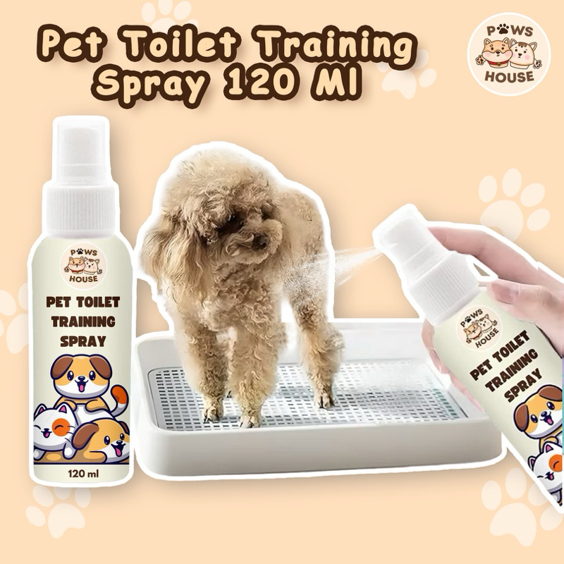 Jual PAWS HOUSE Pet Dog Inducer Puppy Potty Spray Latih Pipis Anak ...