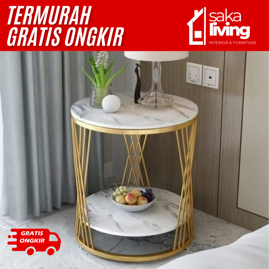 Jual Meja Pojok Meja Sudut Minimalis Coffe Table Meja Hias Meja Kopi ...