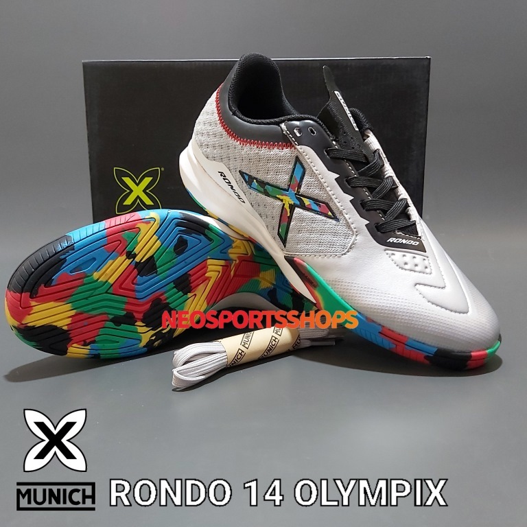 Jual Sepatu Futsal X Munich Rondo 14 Olympix Original XMunich | Shopee ...
