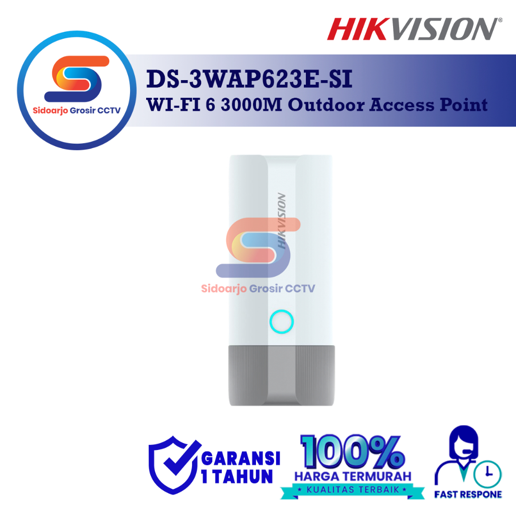 Jual HIKVISION DS-3WAP623E-SI Outdoor Access Point Wi-Fi 6 3000M | Shopee Indonesia