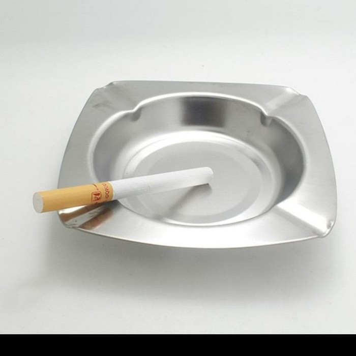 Jual ASBAK ROKOK STENLIS BULAT/ ASBAK ROKOK STENLIS SEGI/ASBAK YA BULAT ...