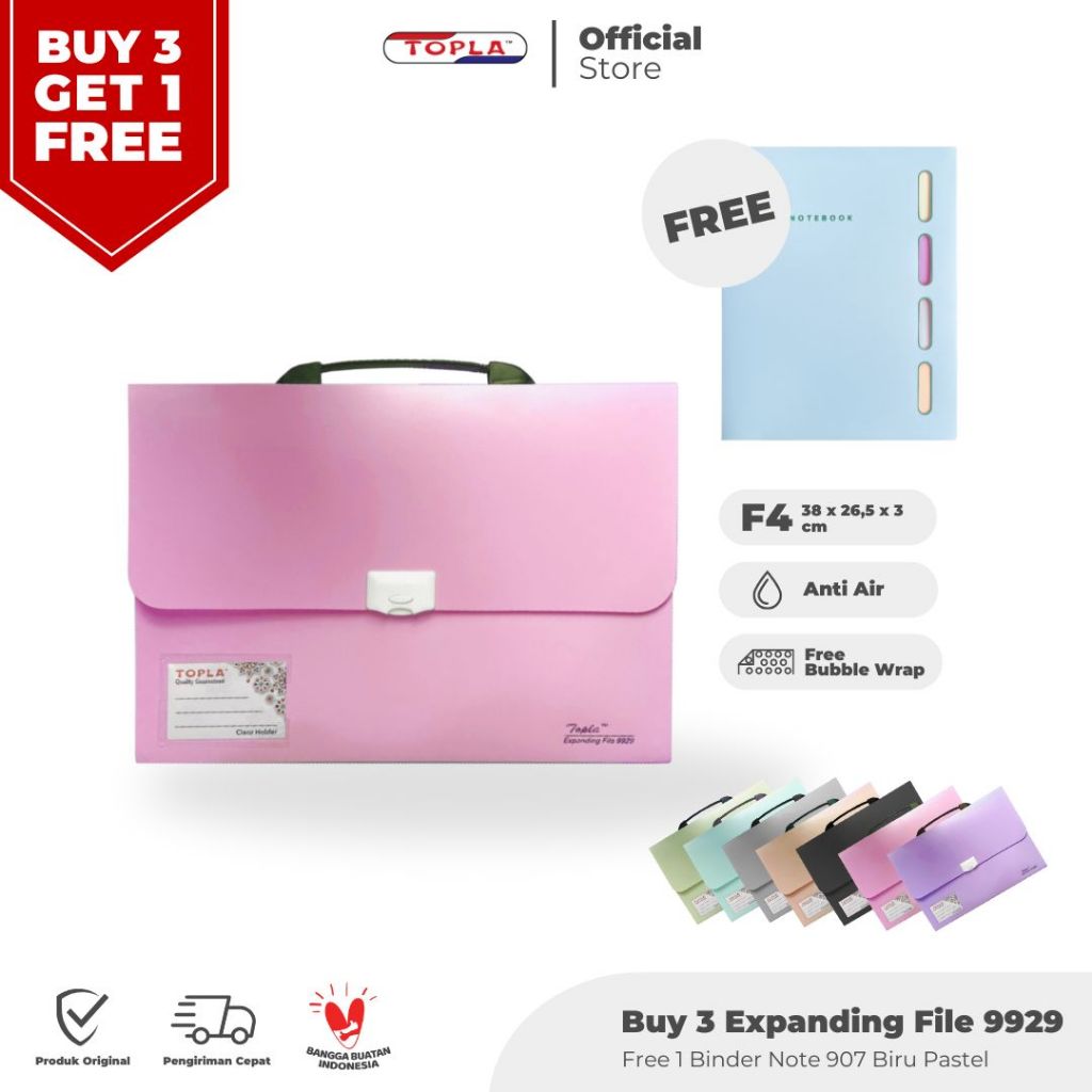 Jual Expanding file 9929 13 slot with handle map sekat dokumen kertas ...