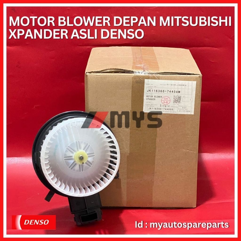 Jual MOTOR BLOWER DEPAN AC Mobil MITSUBISHI Xpander Expander ASLI DENSO ...