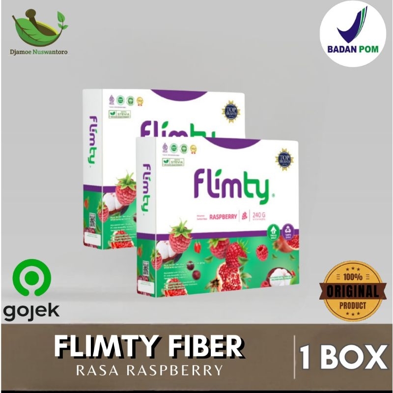 Jual FLIMTY FIBER 1 BOX ISI 16 SACHET ASLI 100% ORIGINAL | Shopee Indonesia