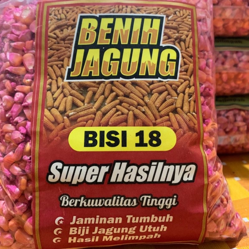 Jual benih jagung bisi 18 super jumbo berkualitas super original (1kg ...