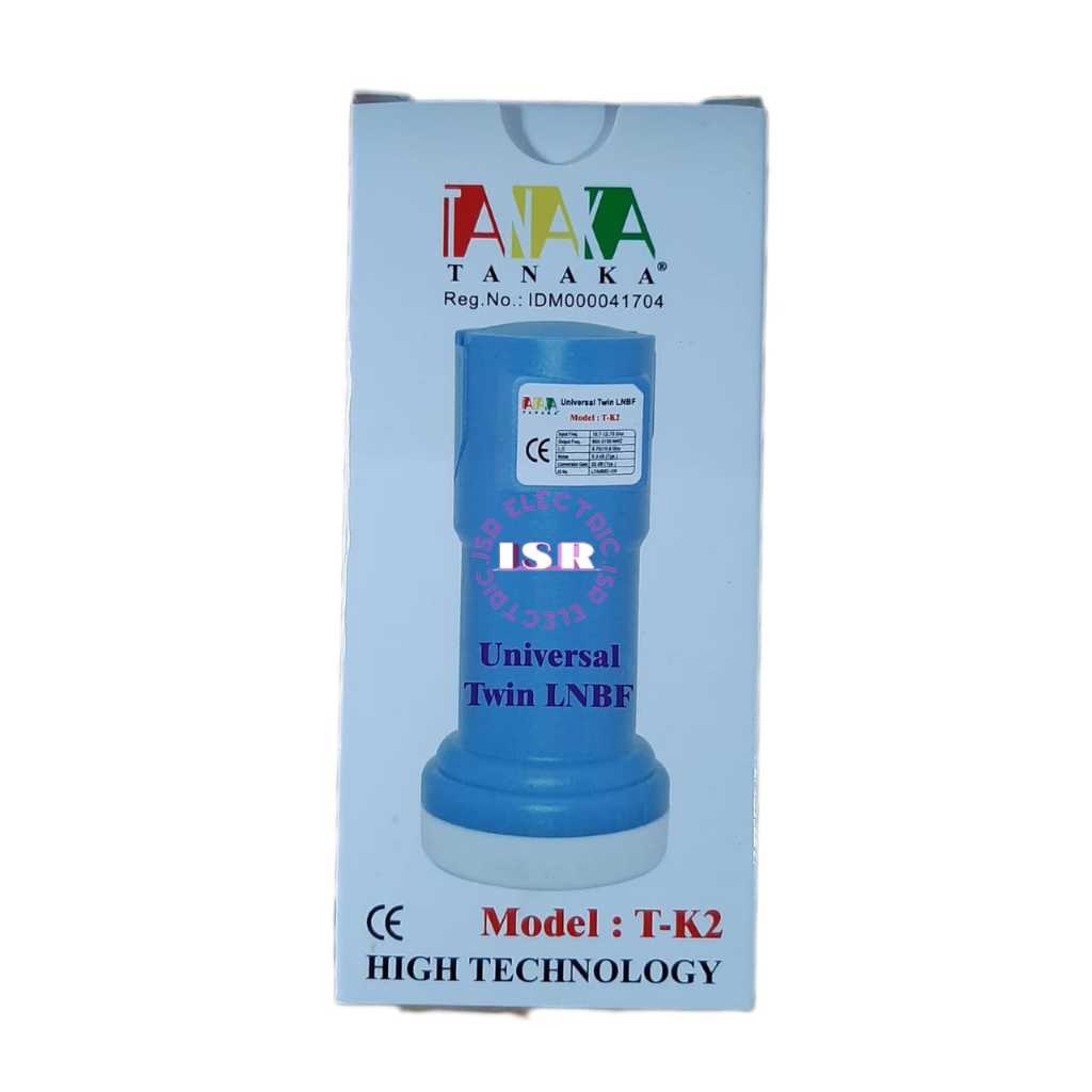 Jual LNB DUAL OUTPUT TANAKA K2 LNB DOUBLE 2 OUTPUT LNB KUBAND DUAL ...