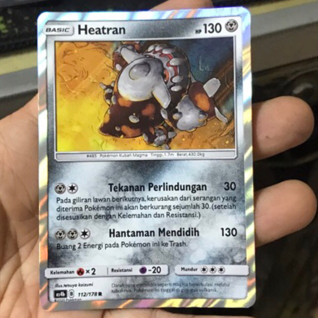 Jual HEATRAN RARE FOIL POKEMON CARD | Shopee Indonesia