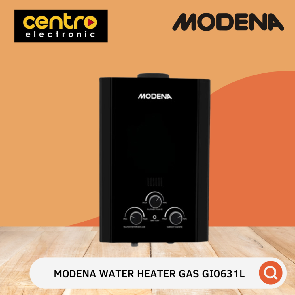 Jual MODENA WATER HEATER GAS / PEMANAS AIR MODENA GI0631L | Shopee Indonesia