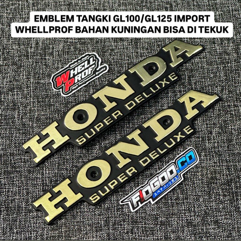 Jual EMBLEM TANGKI GL 100 GL 125 LOGO TANGKI GL 100 GL 125 IMPORT ...