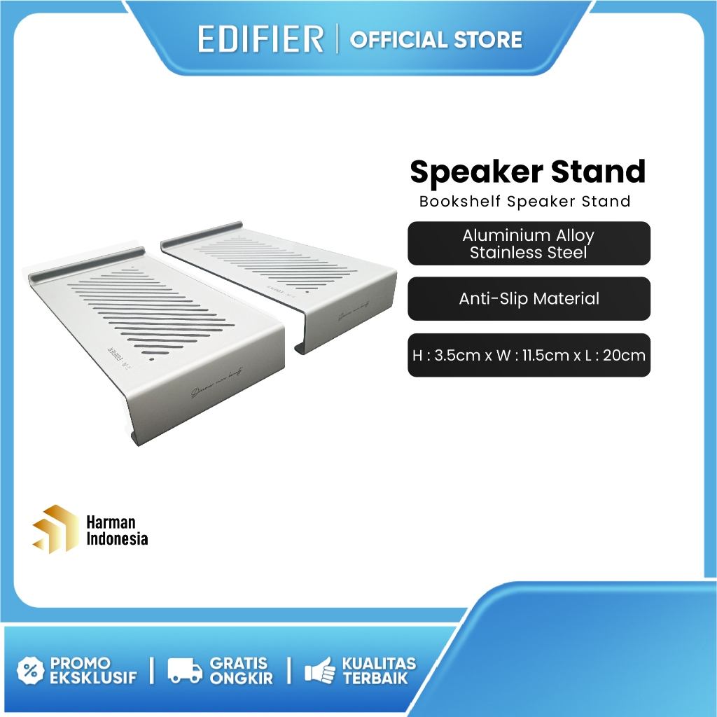 Jual EDIFIER SS04 Bookshelf Speaker Stand | Shopee Indonesia