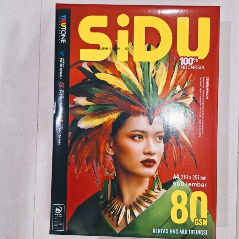 Jual KERTAS HVS SIDU A4 80 GSM | Shopee Indonesia