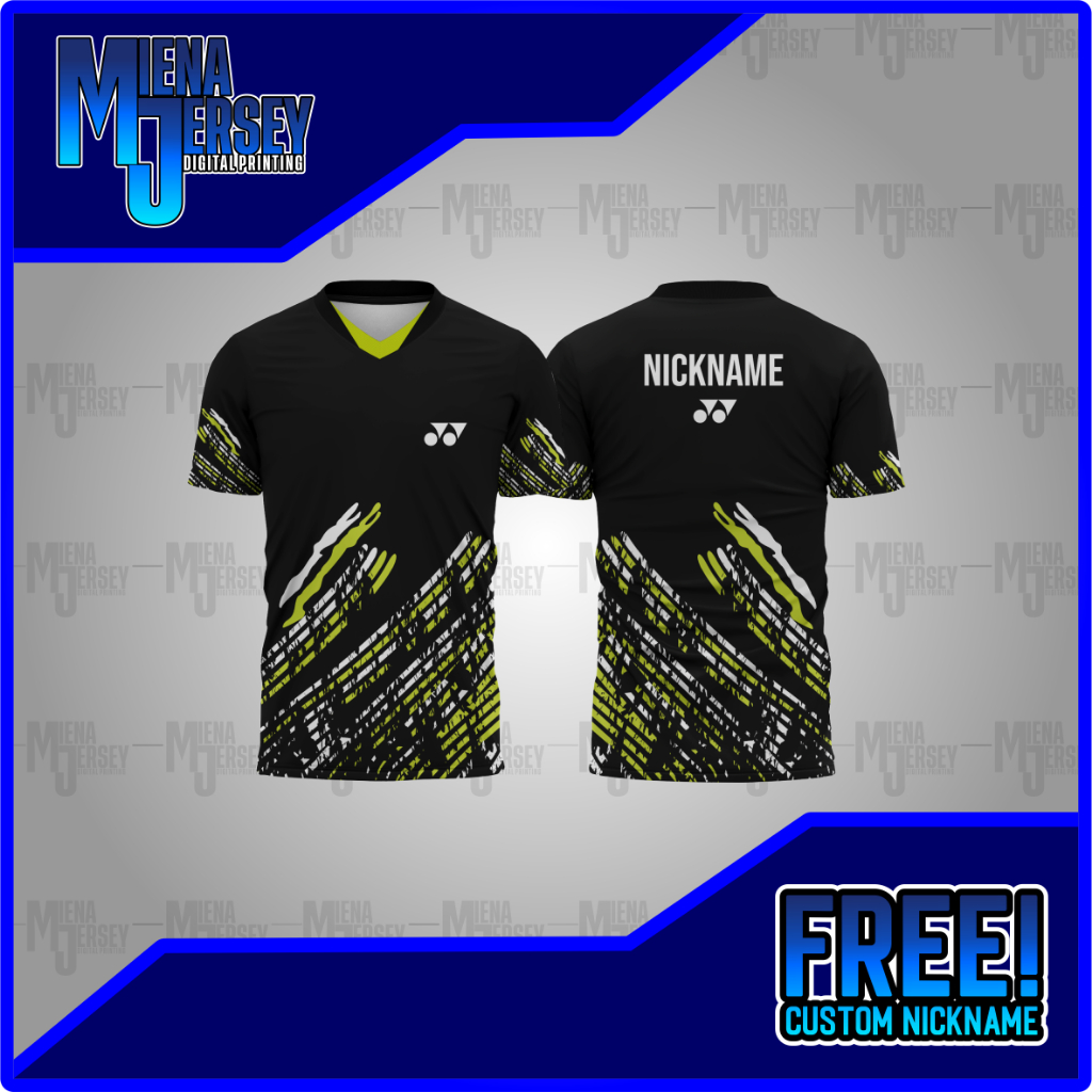 Jual JERSEY BADMINTON / BAJU BADMINTON / KAOS BADMINTON / BULU TANGKIS TERBARU VERSI 2 FREE ...