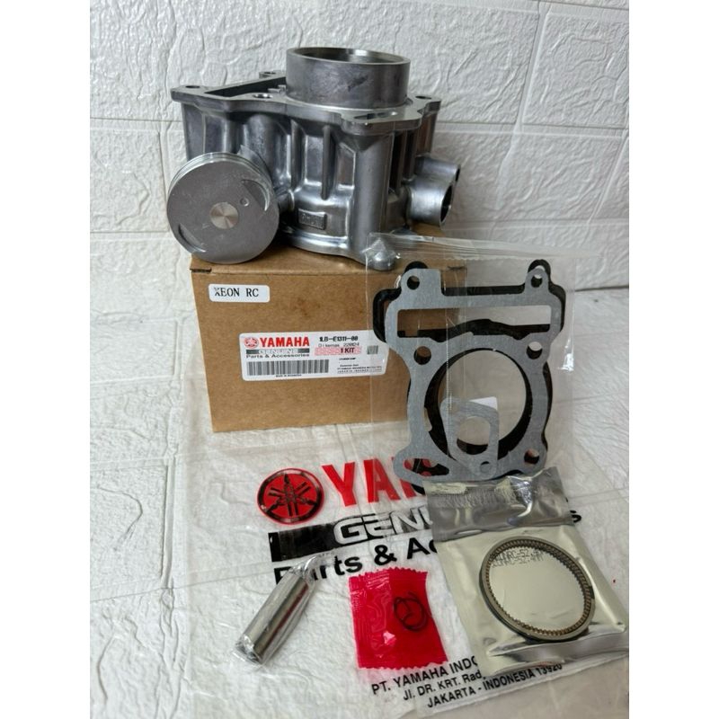 Jual Blok Seher 1LB + Piston Bonus Topset Bawaan Buat Motor Yamaha Xeon ...