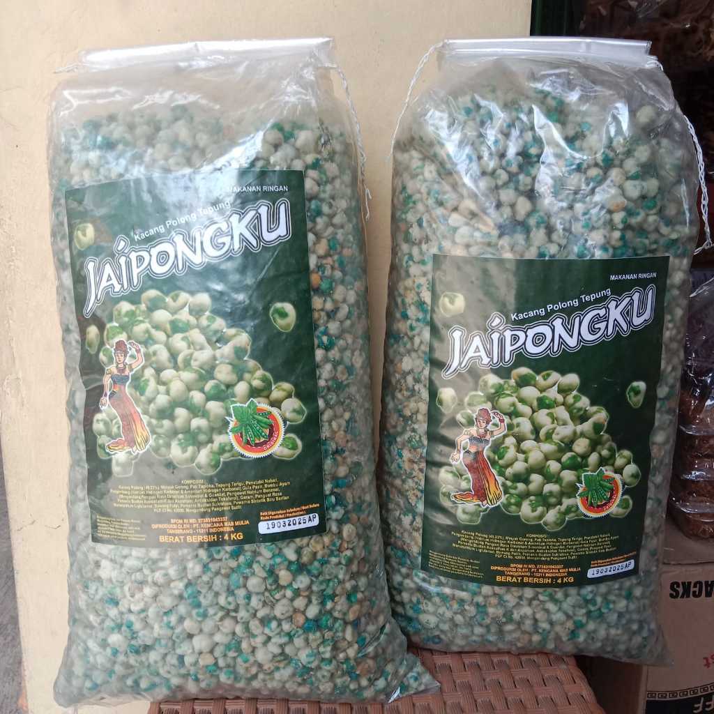 Jual JAIPONG KACANG POLONG IJO TEPUNG 1KG ENAK GURIH | Shopee Indonesia