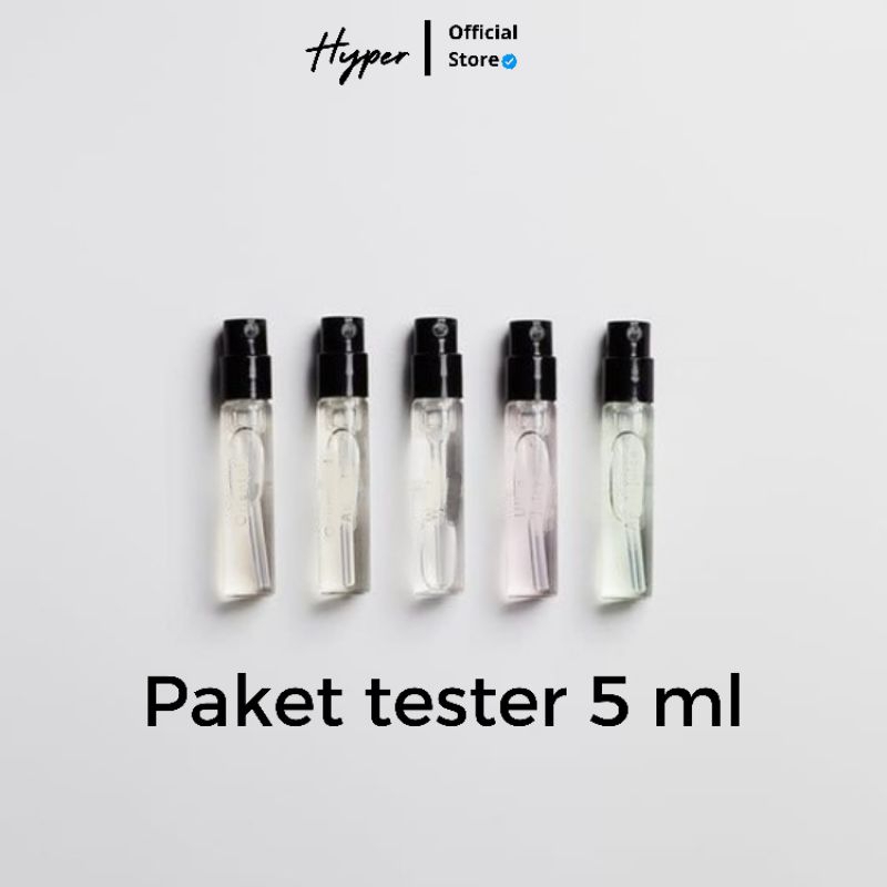 Jual PAKET TESTER 5 ML BY HYPER PARFUM FRAGRANCE | Shopee Indonesia