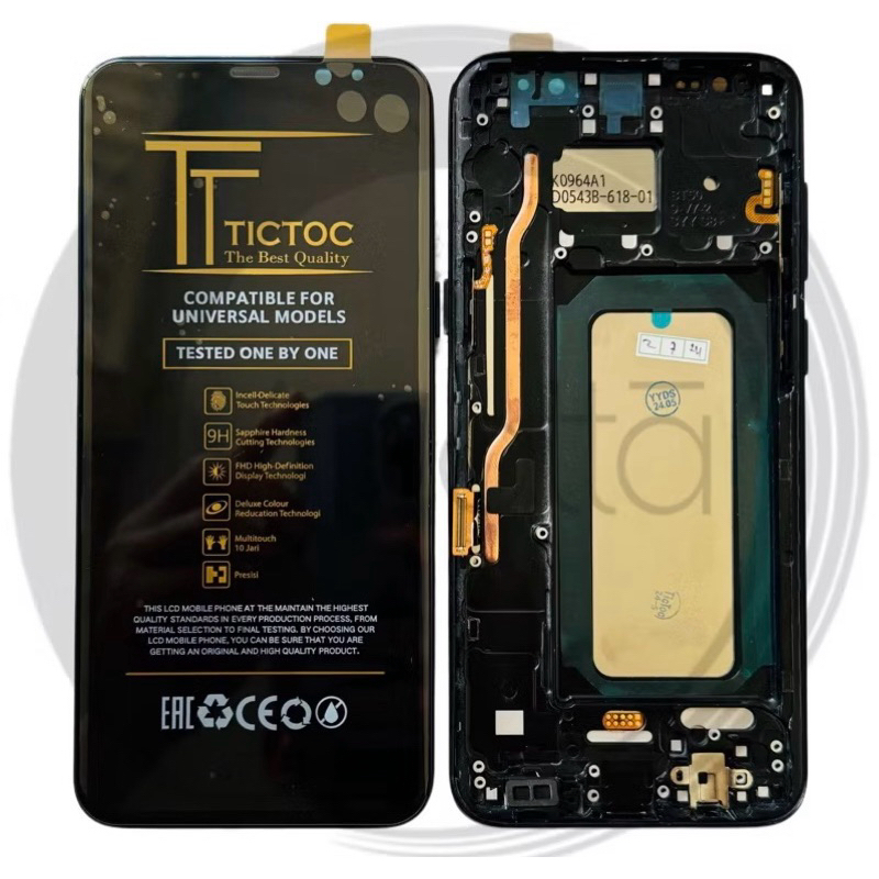 Jual LCD TOUCHSCREEN PLUS FRAME SAMSUNG GALAXY S8 PLUS S8+ S8 PLUS G955 ...