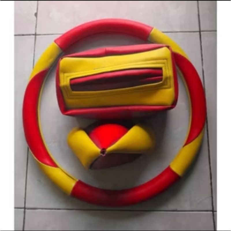 Jual sarung stir mobil hino 500/hino lohan/fuso tronton termurah paket ...