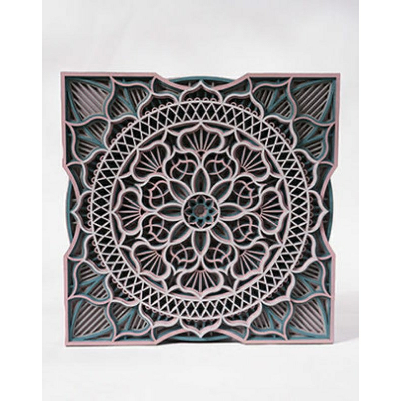 Jual hiasan dinding 3D , seni dinding mandala layer aesthatic unik ...