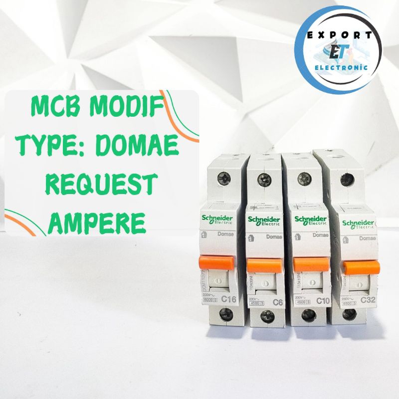 Jual mcb modif domae 1Phase type C | Shopee Indonesia