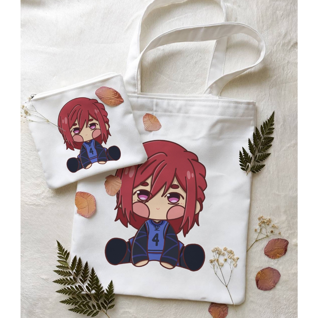 Jual BLUE LOCK TOTE BAG + PENCIL CASE ANIME / ANIME KIT / ANIME FANKIT ...