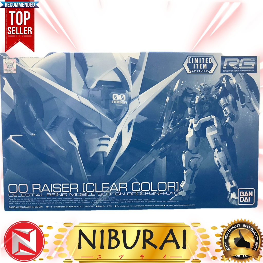 Jual 1/144 RG 00 Raiser Clear Color Gundam | Shopee Indonesia