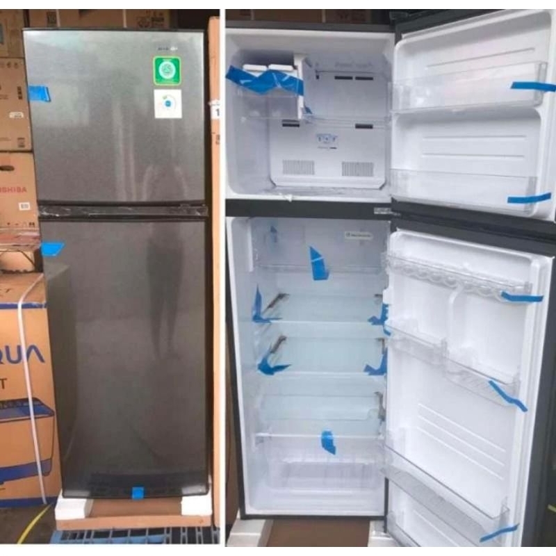 Jual KULKAS 2 PINTU SHARP SJ 316 MN-HS 256L TANPA BUNGA ES NO FROST | Shopee Indonesia