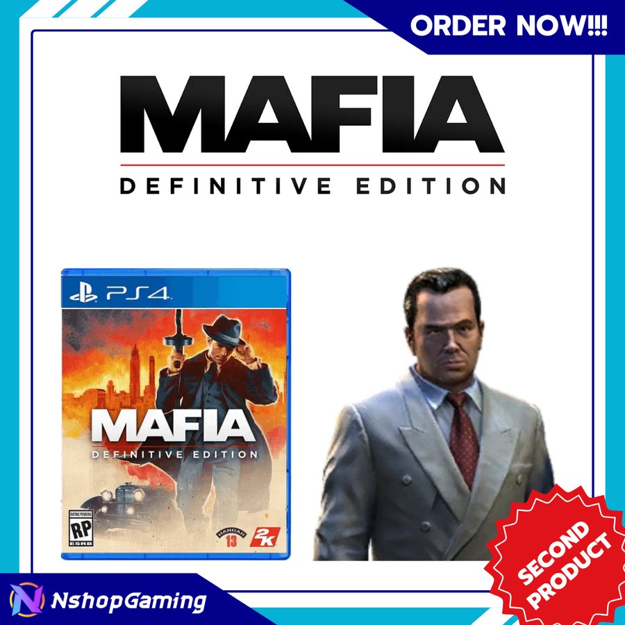 Jual Mafia Definitive Edition Playstation 4/Kaset PS4 (Second) | Shopee ...