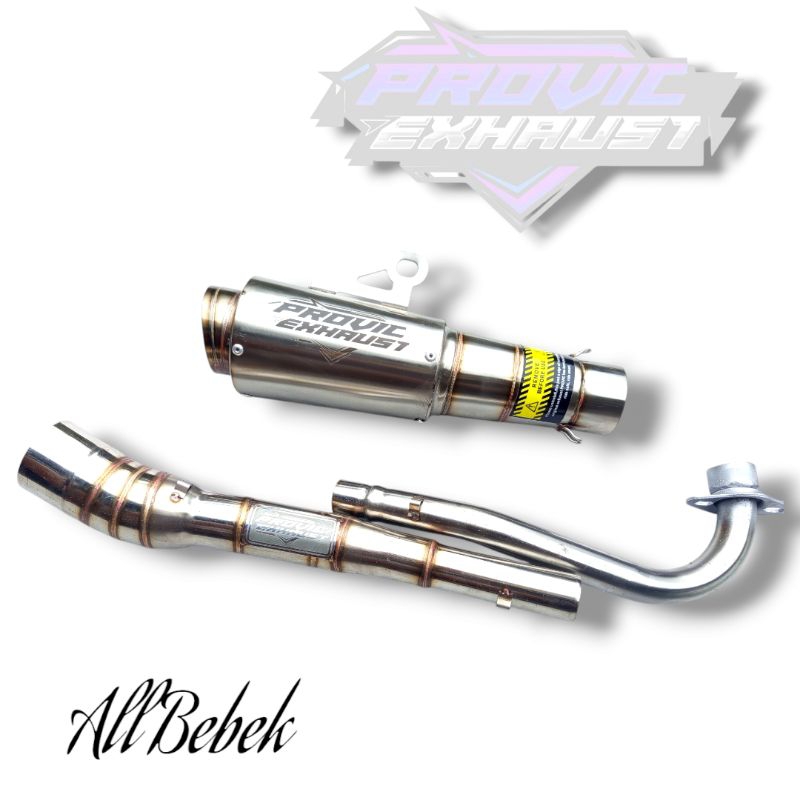 Jual KNALPOT ORIGINAL PROVIC TIPE STANDAR BUAT JUPITER VEGA REVO SUPRA ...